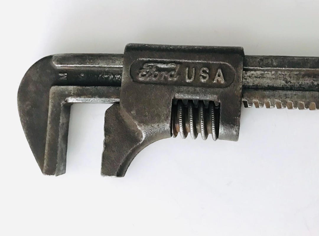 Antique Ford Model T Monkey Wrench 9" Long Ford Script Logo USA 1928-31 ...