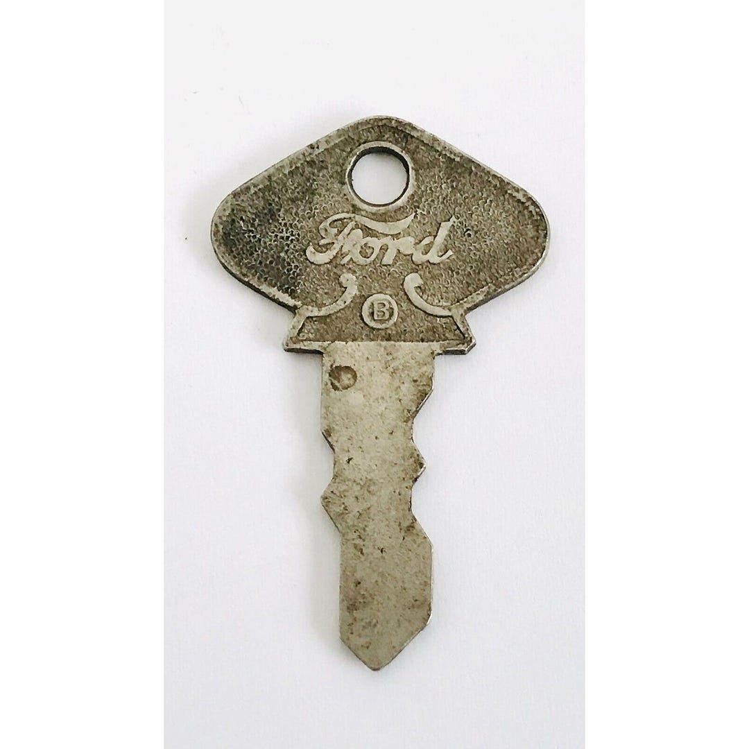 1 Antique Ford Motor Company Model T Key B #63 Ford Logo Automobiles ...