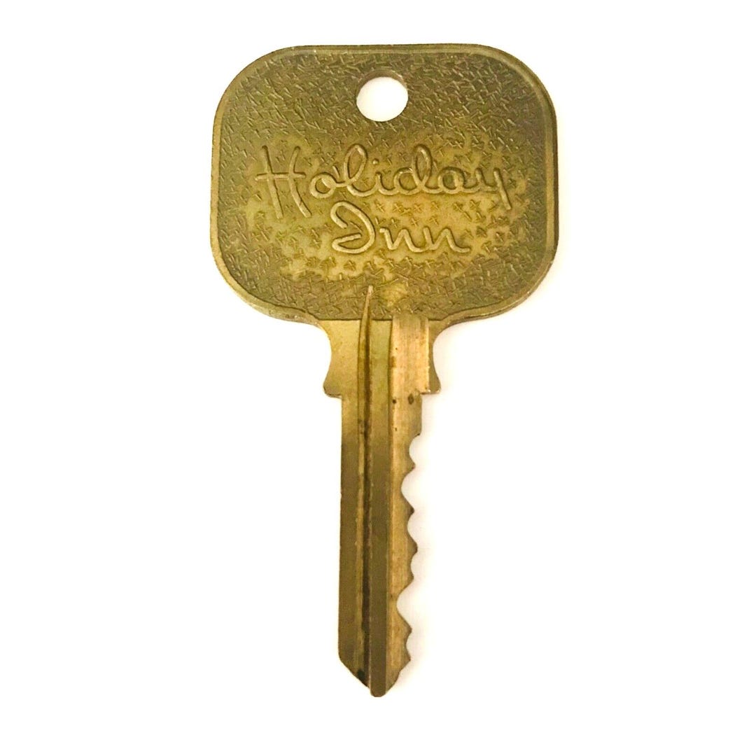 Vintage Holiday Inn Hotel Key #105 Brass Original Room Key USA - Etsy