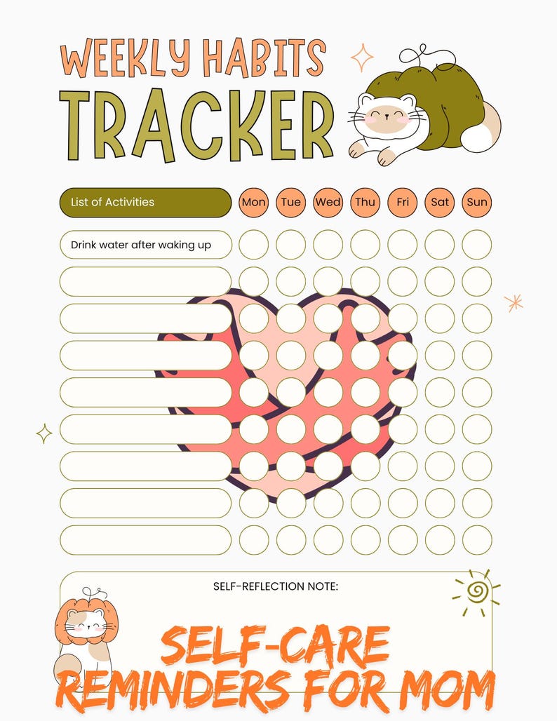 Mom Planner Bundle: Family Organizer, Meal Planner, Chore Chart (PDF ...