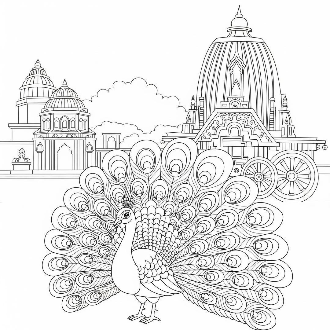 Indian Coloring Book 2 - Etsy