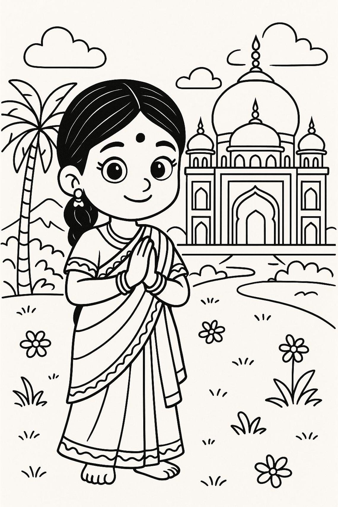Indian Coloring Book 3 - Etsy