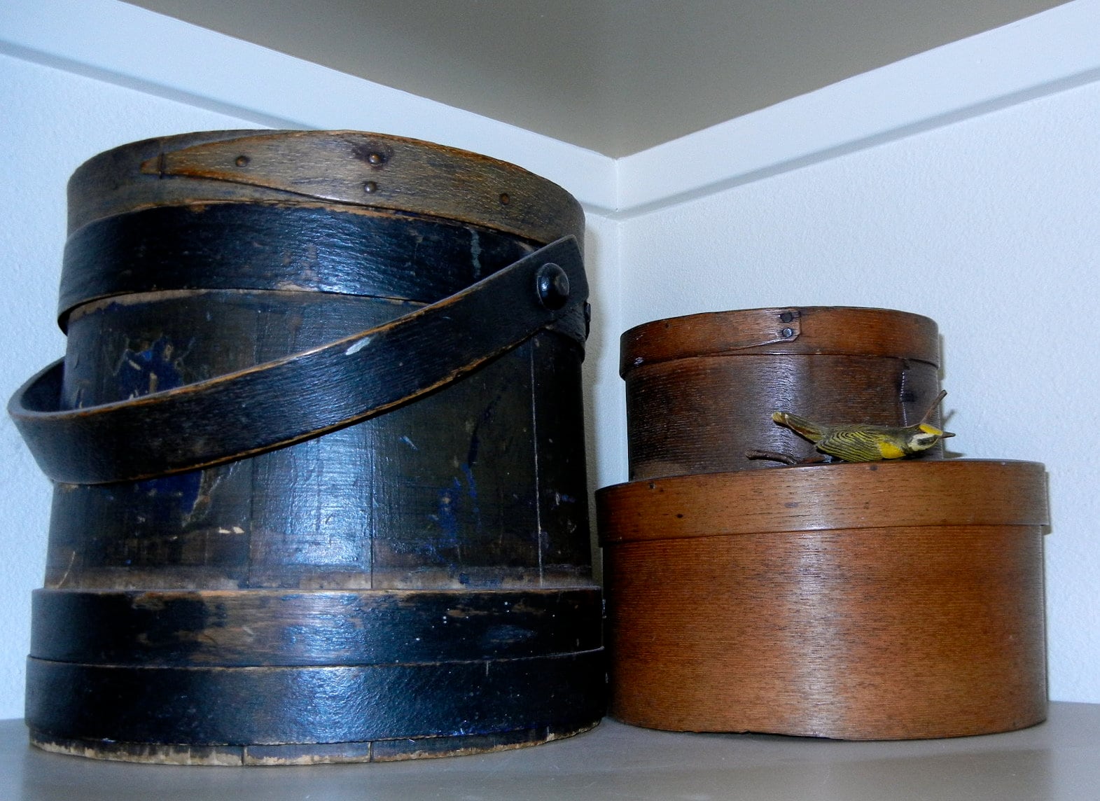 1800's Primative Furkin Painted Antique Firkin - Etsy