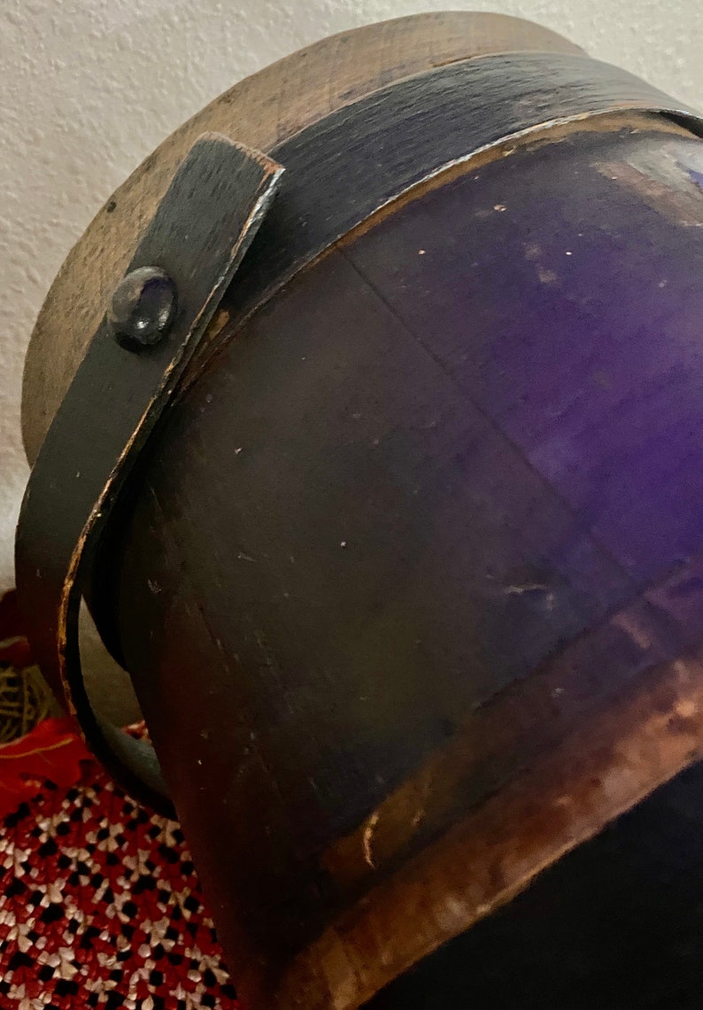 1800's Primative Furkin Painted Antique Firkin - Etsy