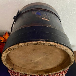 1800's Primative Furkin Painted Antique Firkin - Etsy