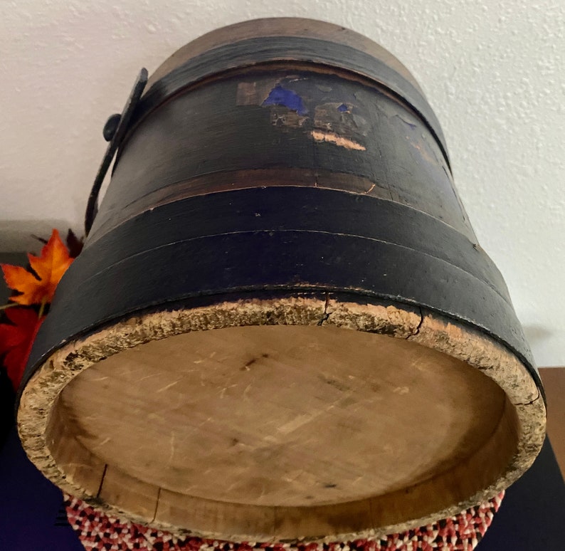 1800's Primative Furkin Painted Antique Firkin - Etsy