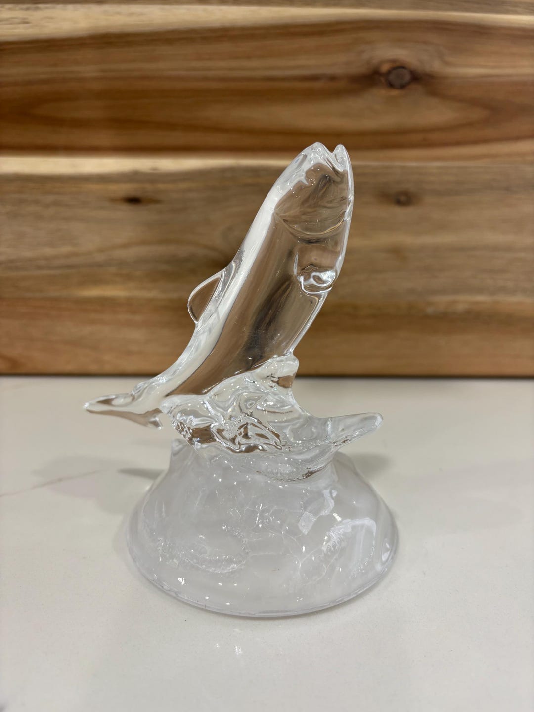 Vintage Crystal D'arques Durand Trout Fish Figurine - Etsy