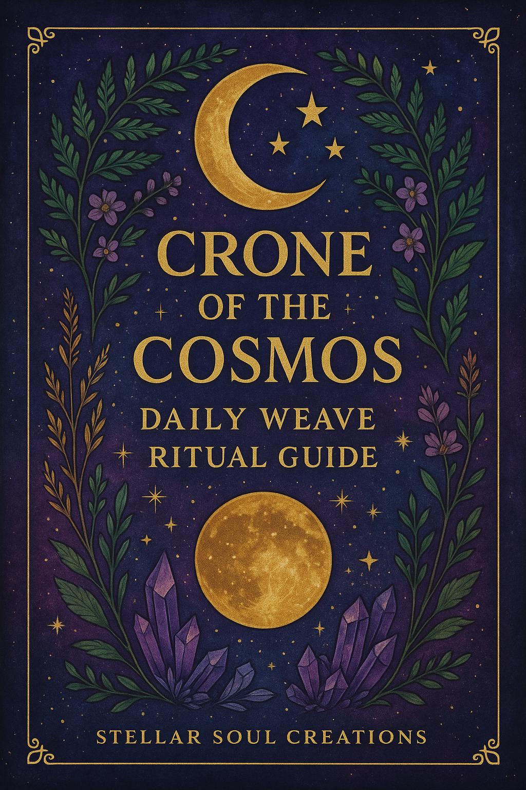Crone of the Cosmos Illustrated Daily Weave Ritual Guide Printable PDF ...