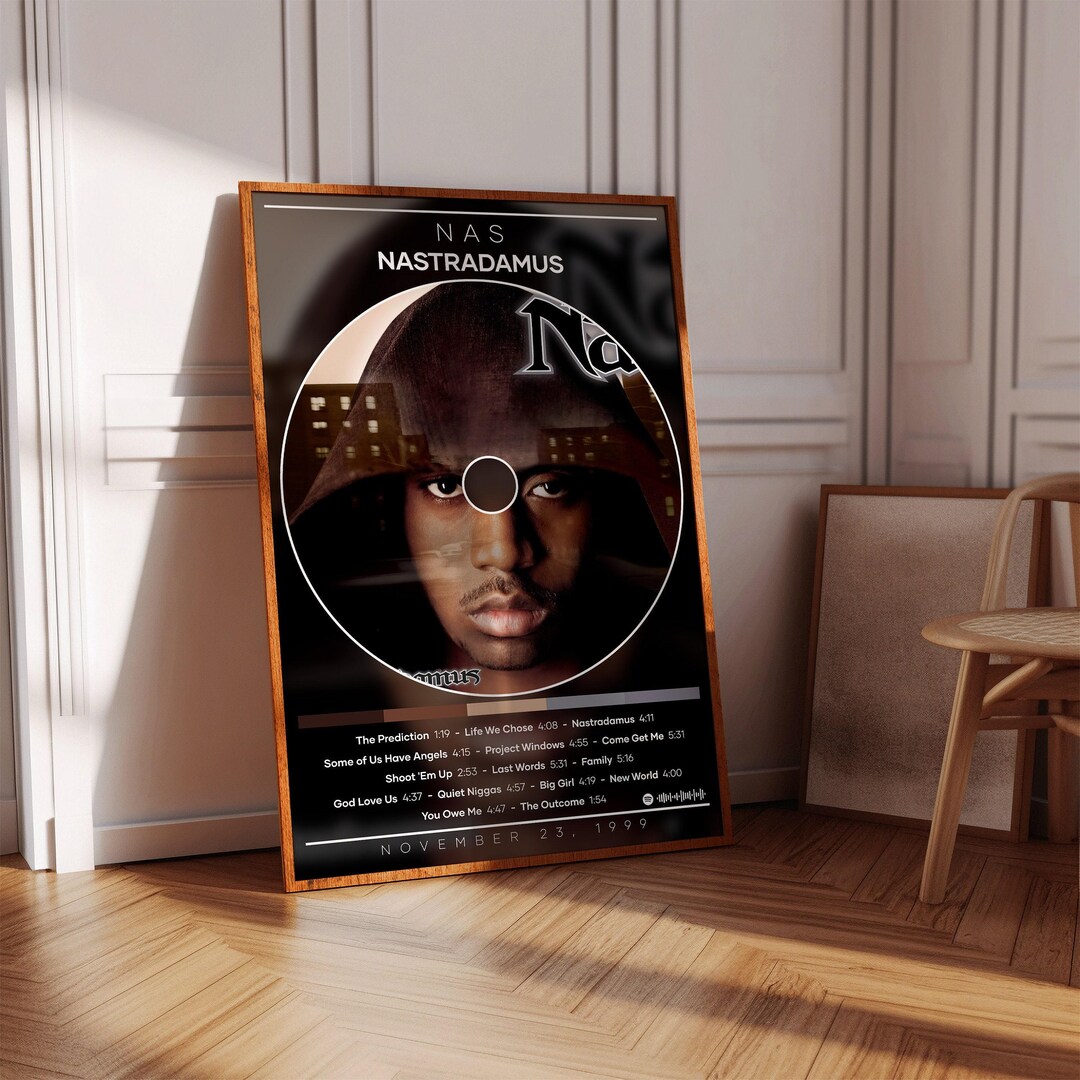 Nas Poster | Nastradamus Poster | Album Poster Print | Album Cover ...