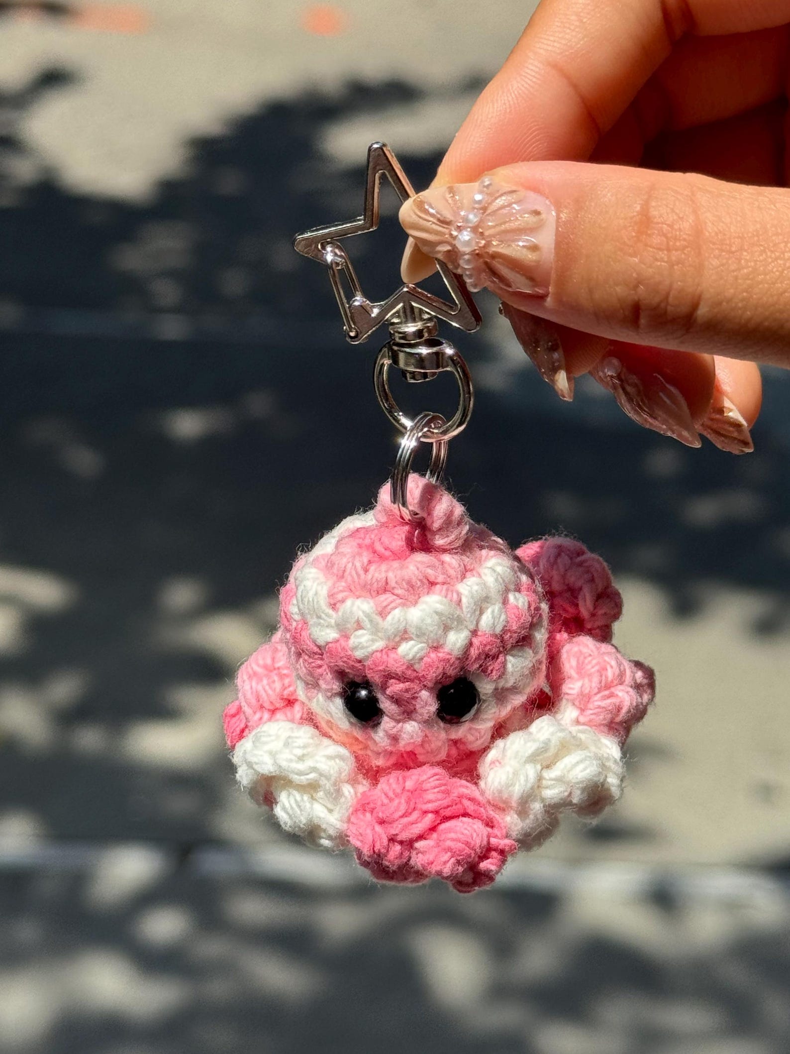 Mini Octopus Crochet Keychain | Cute Crochet Animal Keychains, Handmade ...
