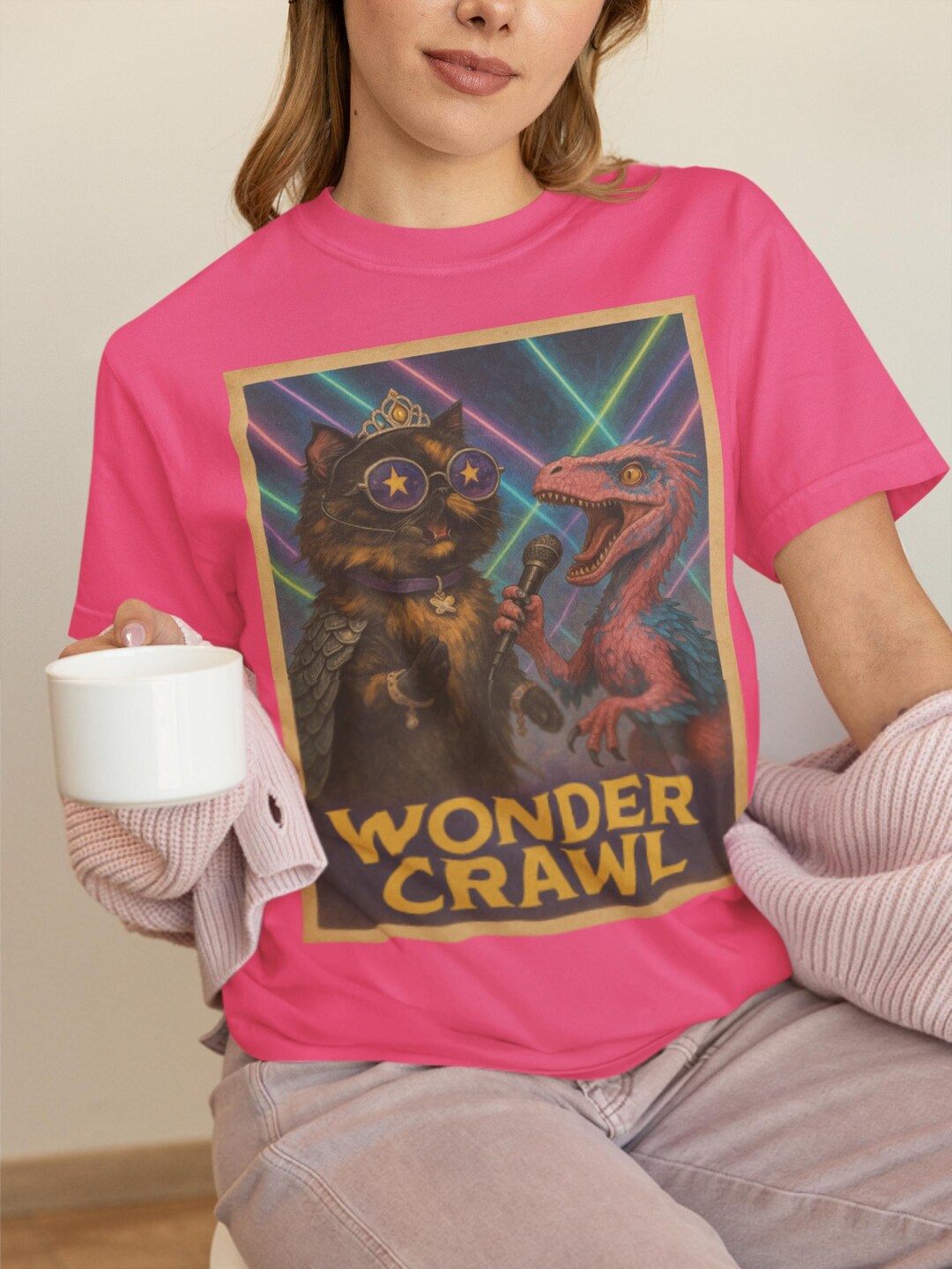 Dungeon Crawler Carl Shirt, Wondercrawl, Princess Donut & Mongo, Funny ...