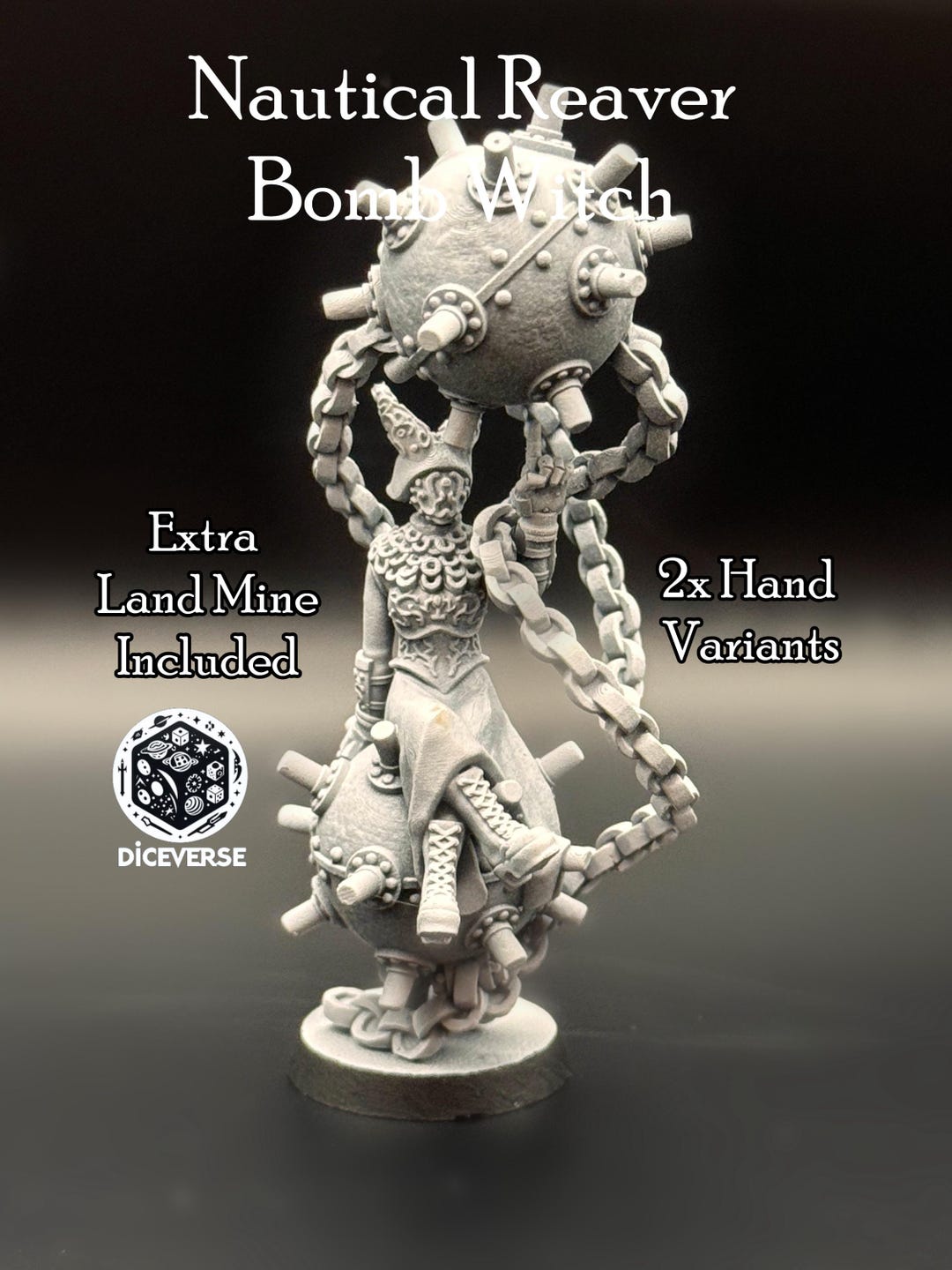 Nautical Reaver Bomb Witch | Trench War and Grimdark Proxy | Diceverse ...