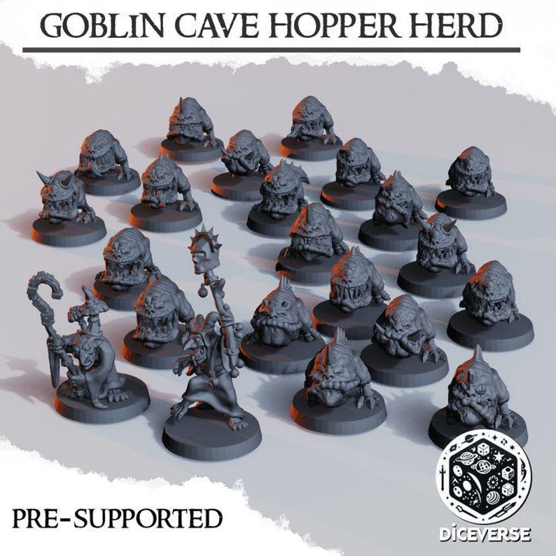 Goblin Cave Hopper Herd | Goblin Horde From Diceverse - Etsy