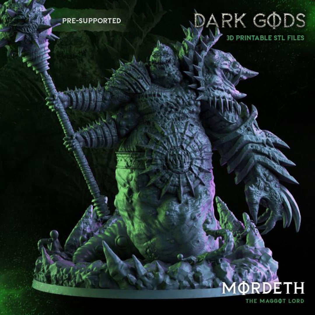Mordeth | Epic Plague Daemon Lord | Dark Gods - Etsy