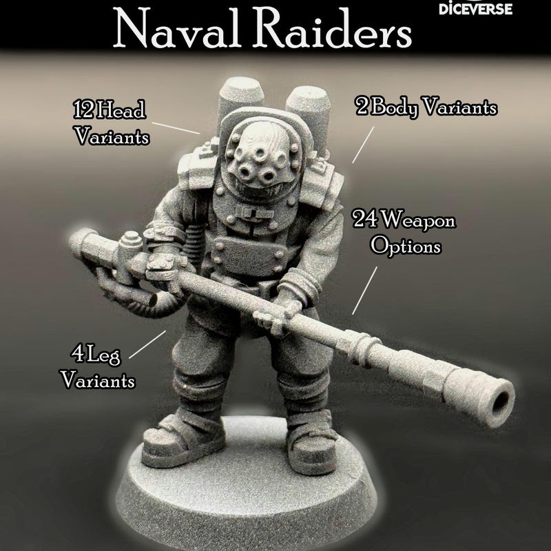 Naval Heretic Raiders - Etsy