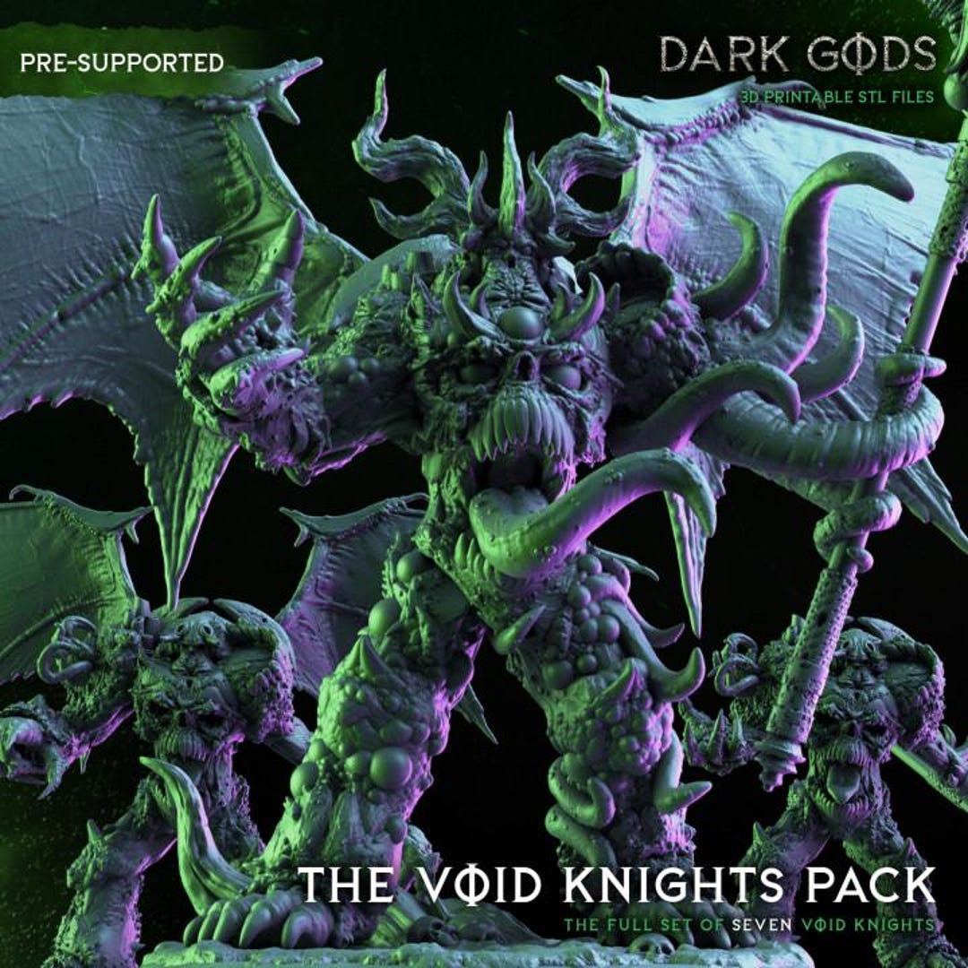 The Void Knights | Plague Elite Infantry | Dark Gods - Etsy