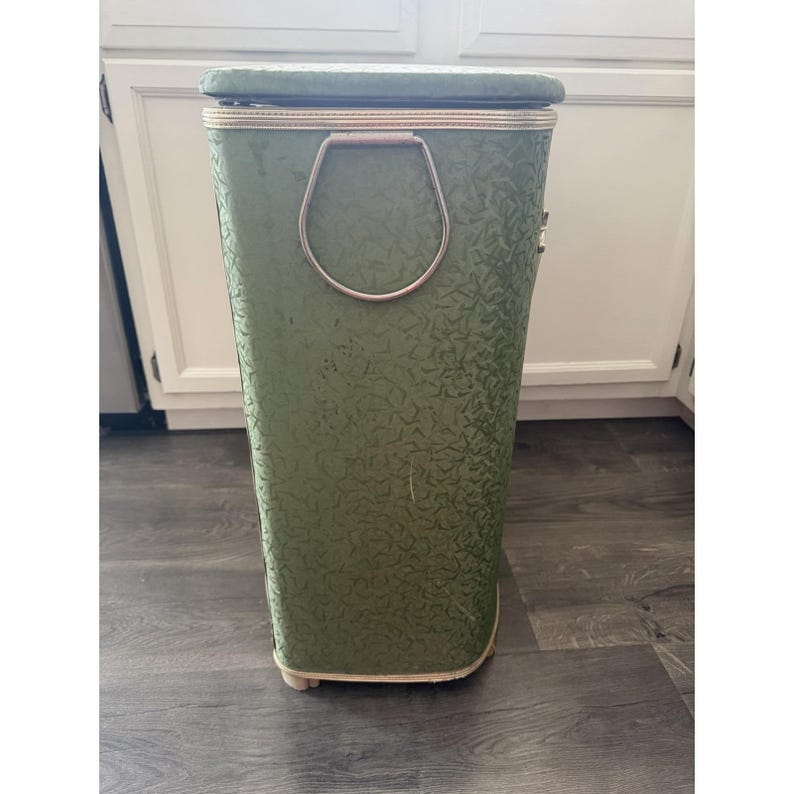 Vintage Hawkeye Green Mid Century Modern Laundry Clothes Hamper - Etsy