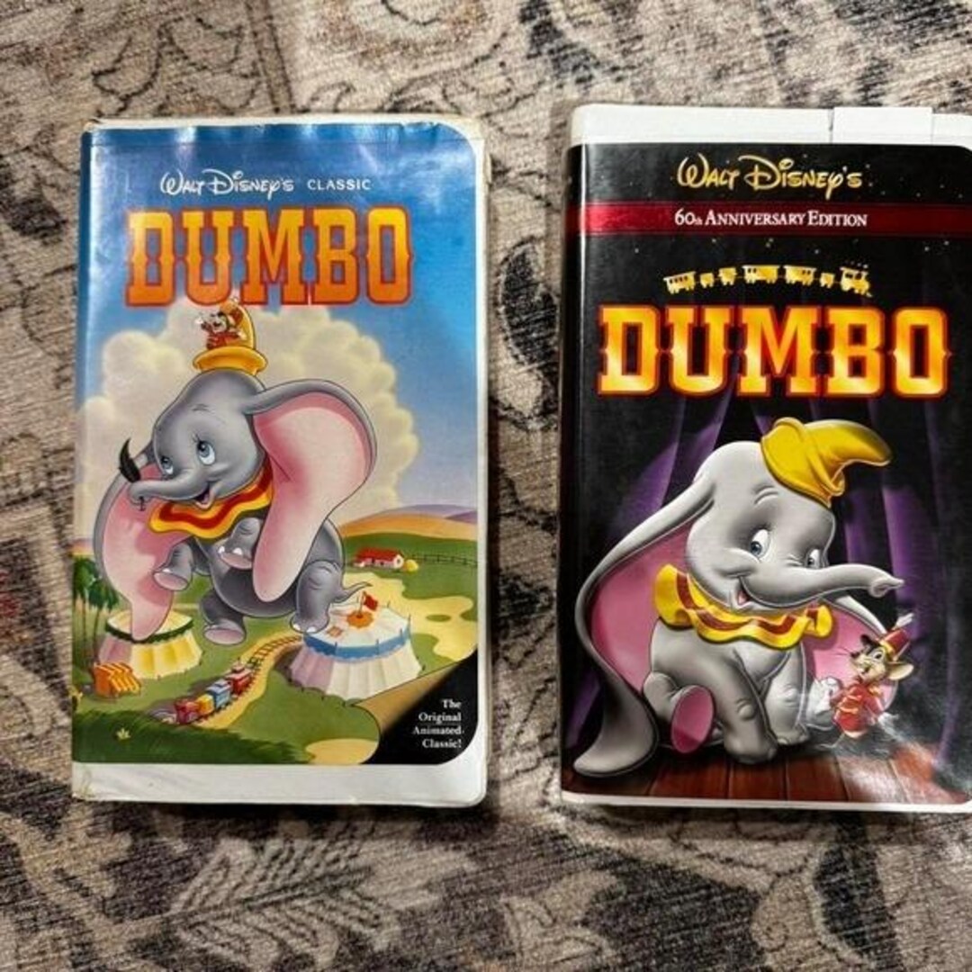 Disney Dumbo VHS Double Feature Vhs #disneyclassic Black Diamond - Etsy