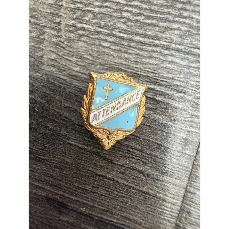 Church Attendance Pins - Etsy