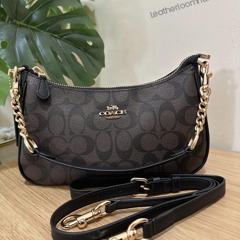 Brown Teri Coach Bag - Etsy UK