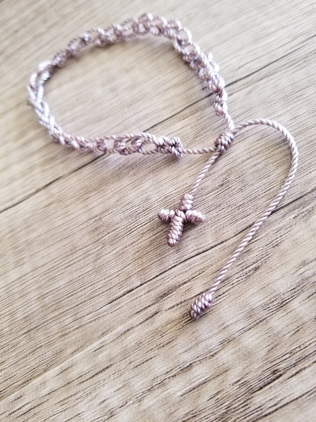 Mary's Ropes of Hope, Consecration Marian Bracelet, Minimalist Jewelry ...