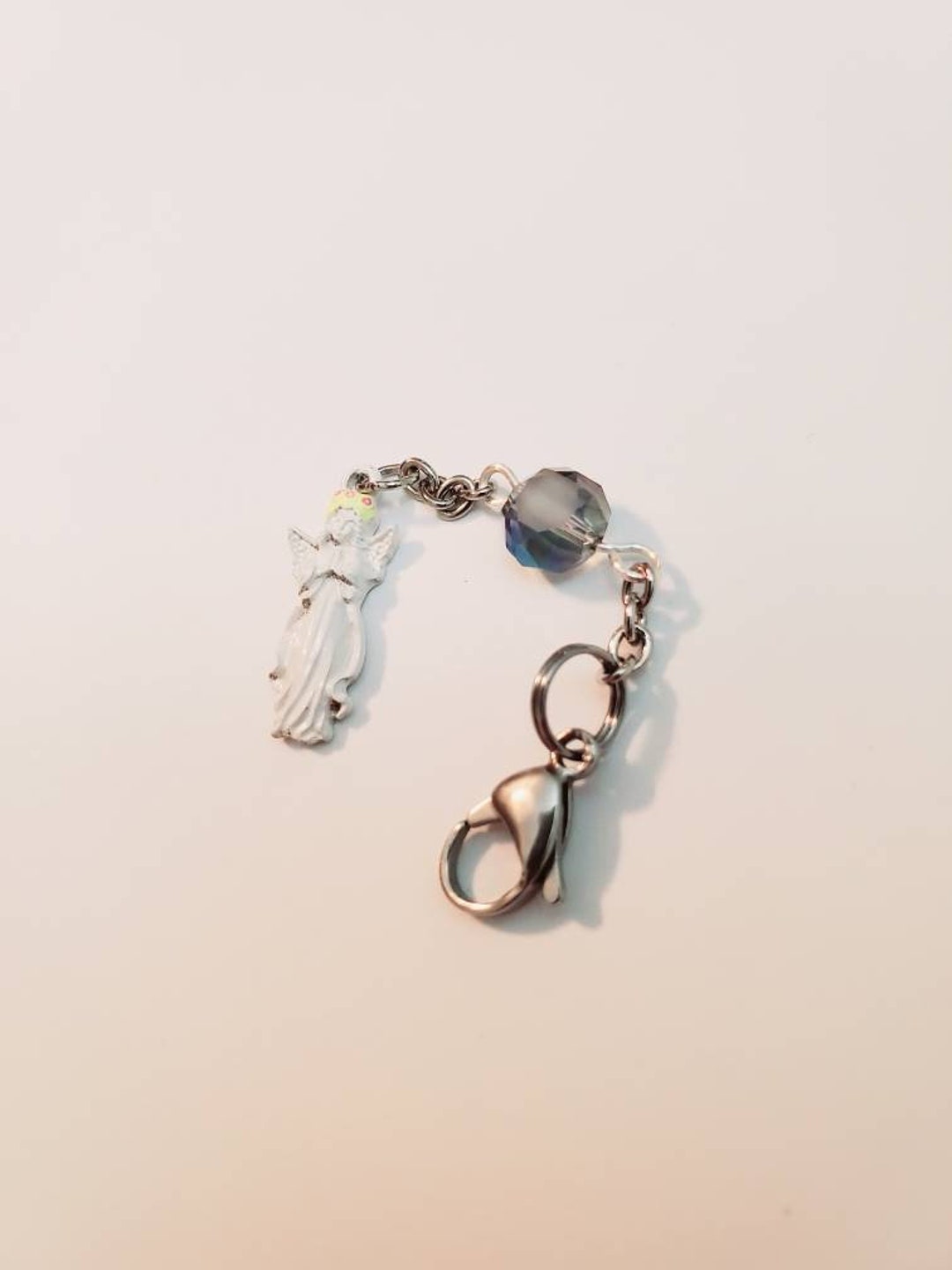 Rosary Marker, Angel, Catholic Gift, Devotional, Saint Charm - Etsy