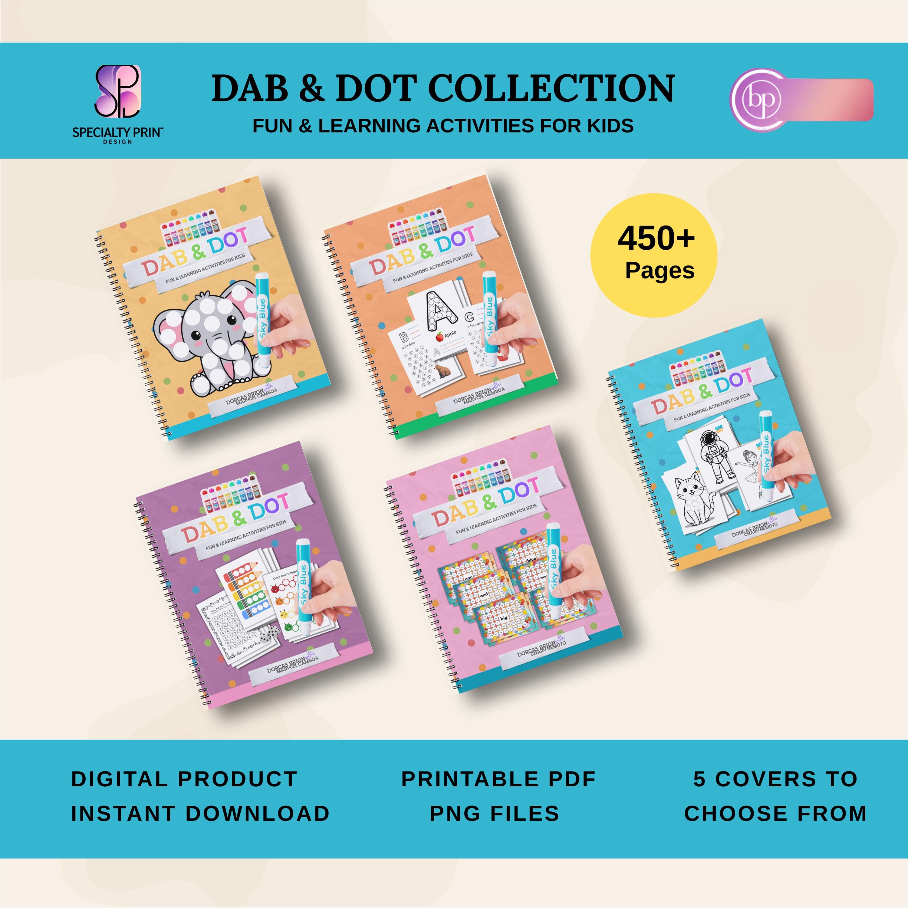 Dab & Dot Printable Bundle | Preschool Kindergarten Fine Motor ...