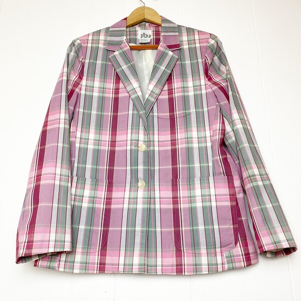 Madras Jacket Women - Etsy