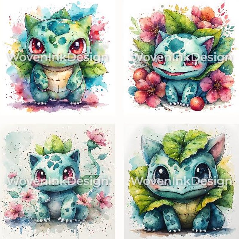 Bulbasaur Poster - Etsy