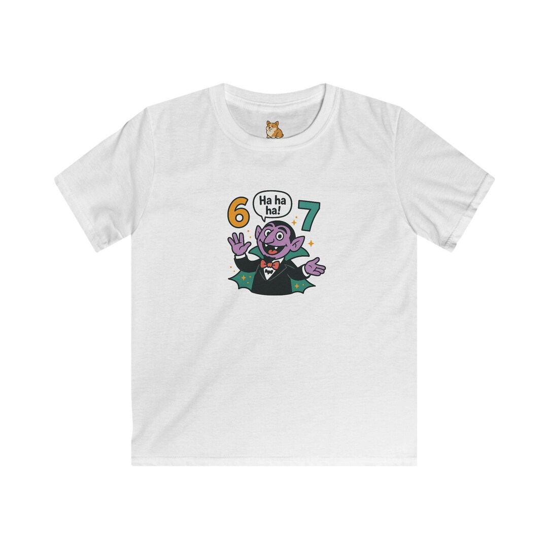 Funny Vampire 67 Shirt, Ha Ha Ha Halloween Trend Tee, Retro Cartoon ...