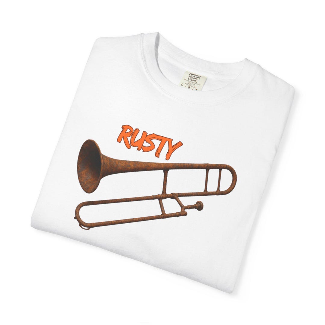 Rusty Trombone T-shirt - Etsy