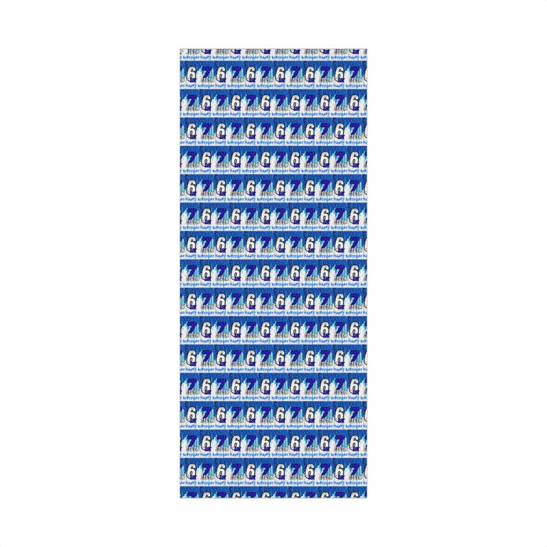 67 Themed Birthday Gift Wrap Paper Fun, Whimsical, Festival, Birthday ...