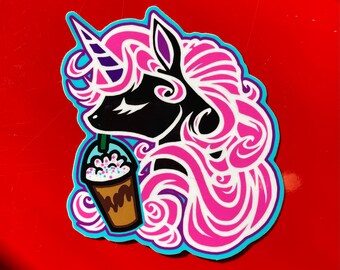 Starbucks Parody Sticker - Etsy