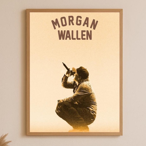 Morgan Wallen Posters - Etsy