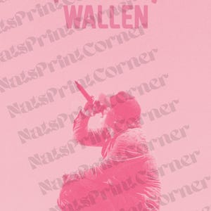 Morgan Wallen Print Poster - Digital Download Print - Country Music ...