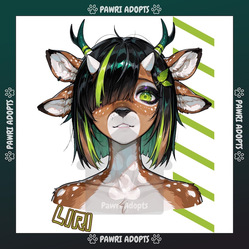 Deer Fursona - Etsy