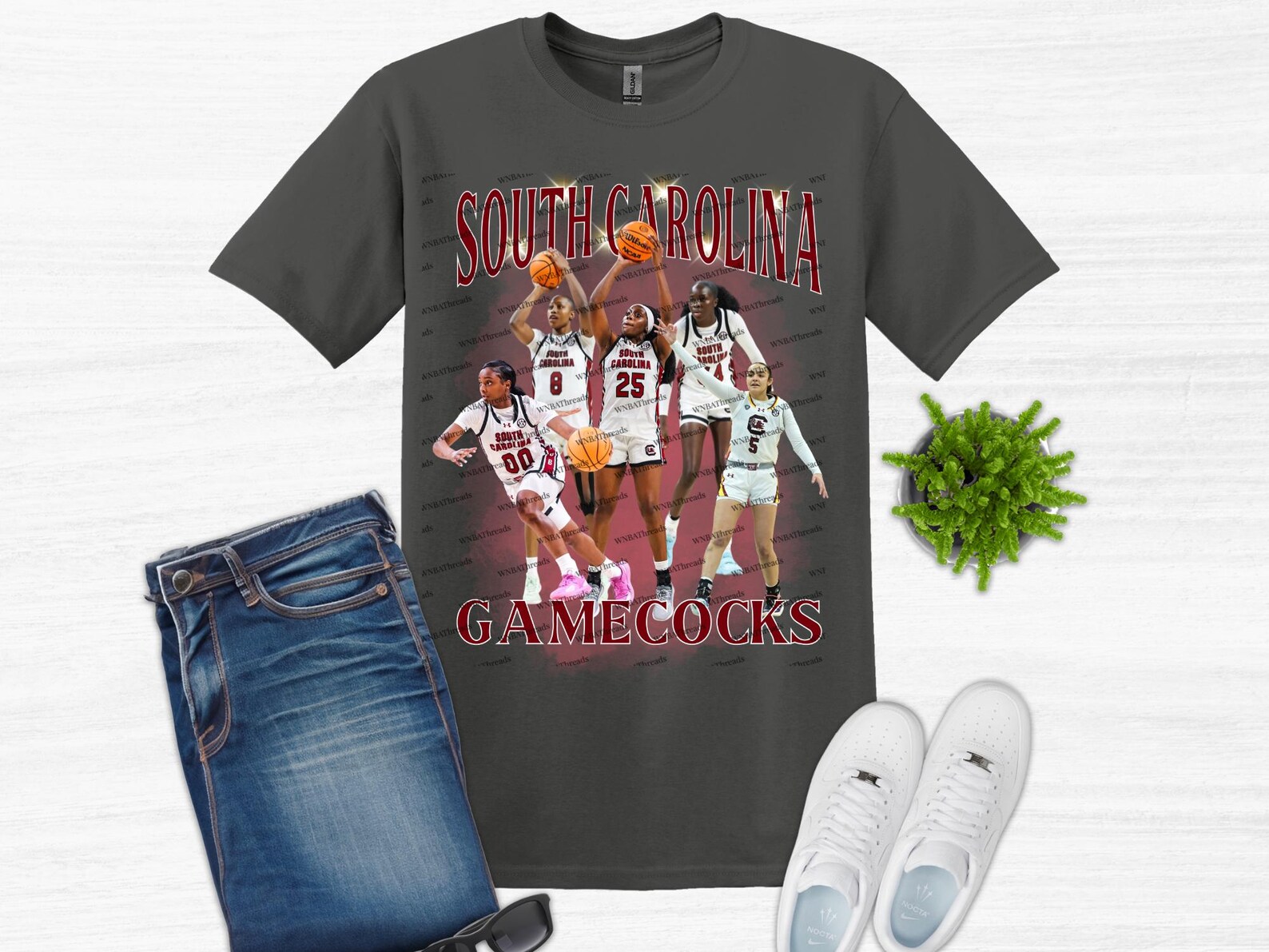 South Carolina Gamecocks Women's Basketball Graphic (digital Download ...
