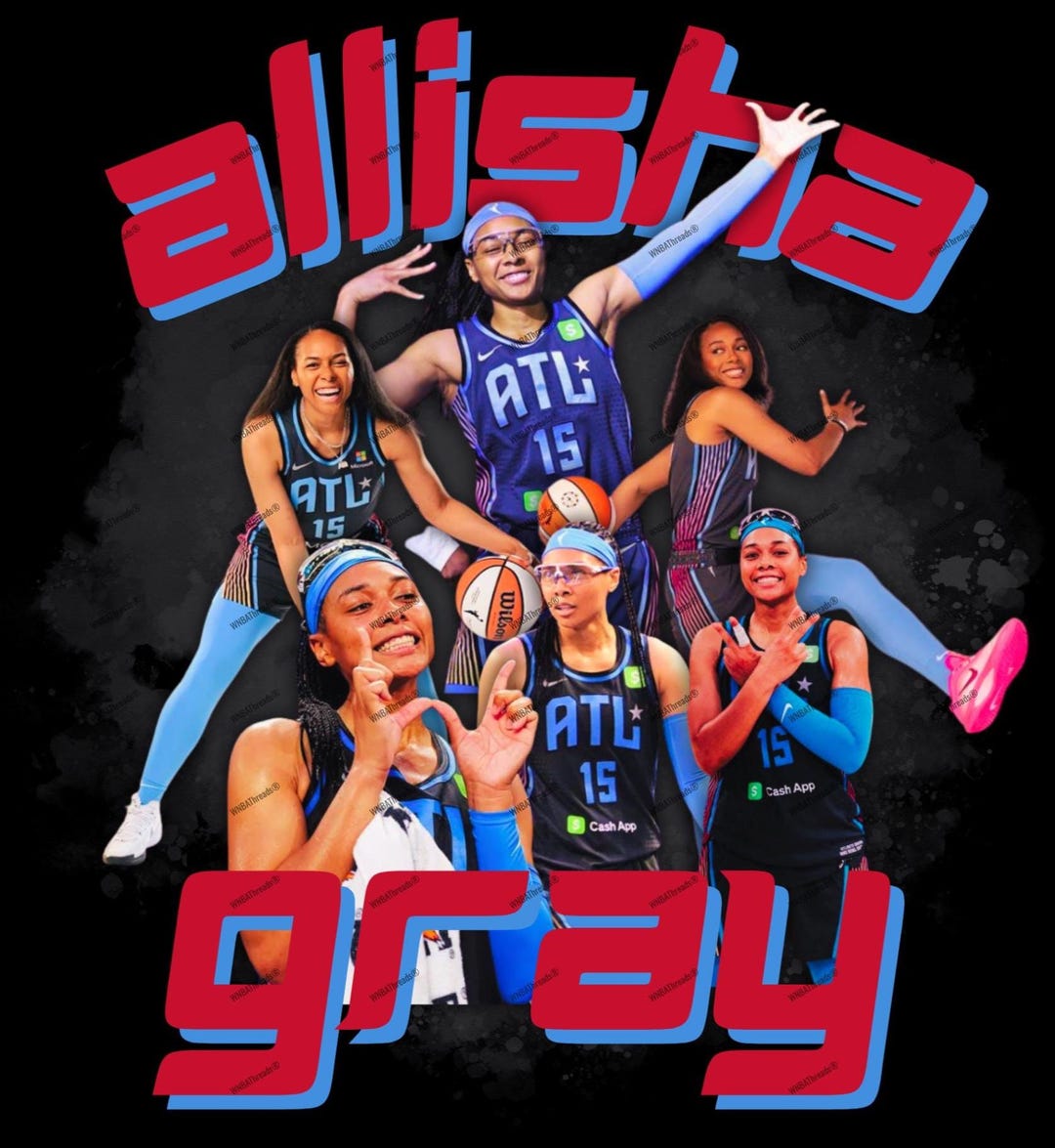 Allisha Gray Atlanta Dream Art, WNBA Collage (digital Download) PNG - Etsy