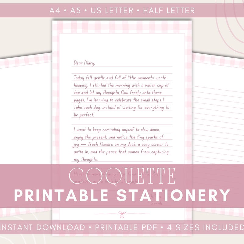 Coquette Diary - Etsy