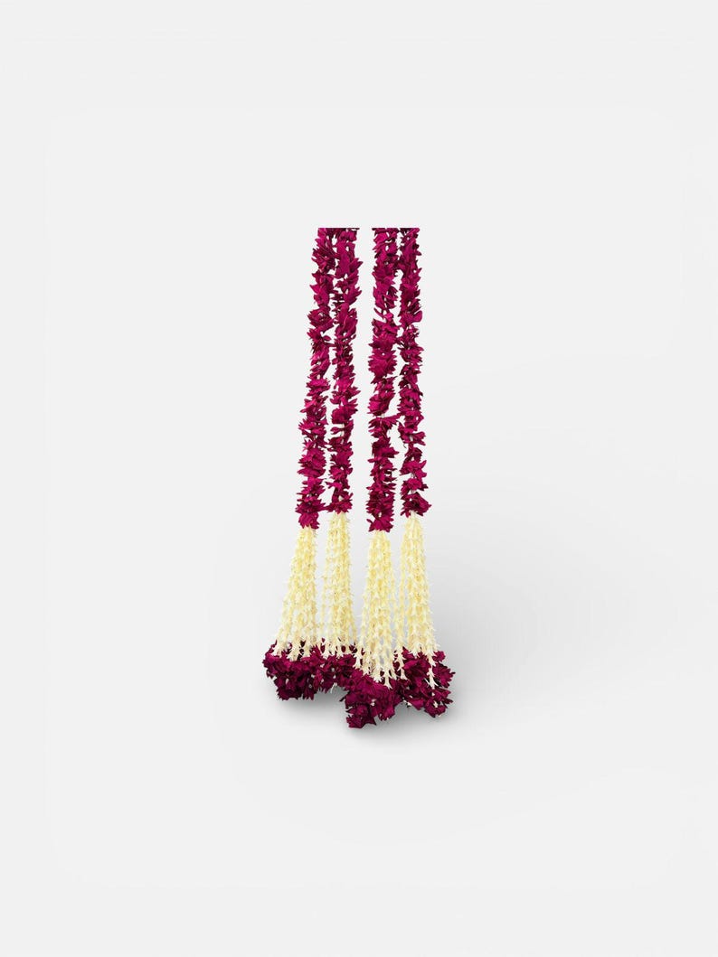 Traditional Indian Wedding Floral Garlands—perfect for Mandap, Backdrop ...
