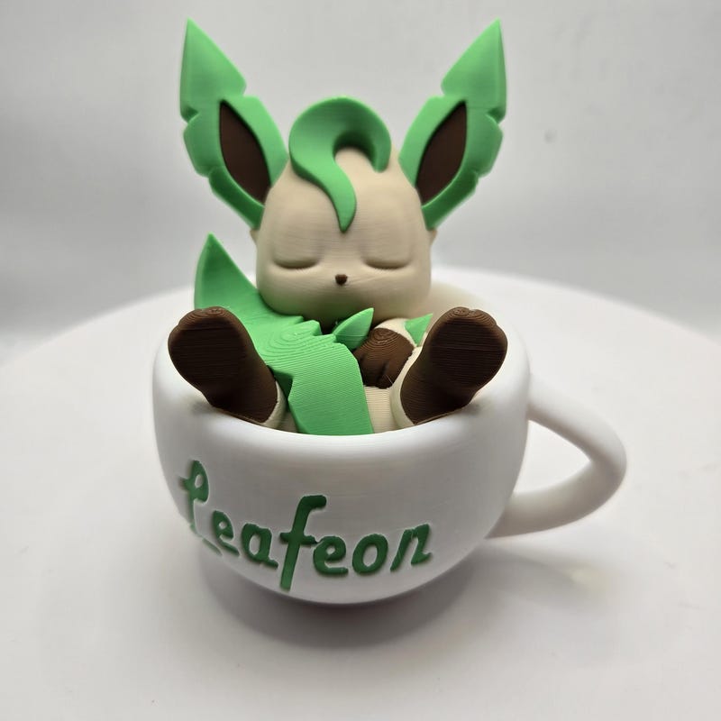 3d Print Leafeon Figure - Etsy