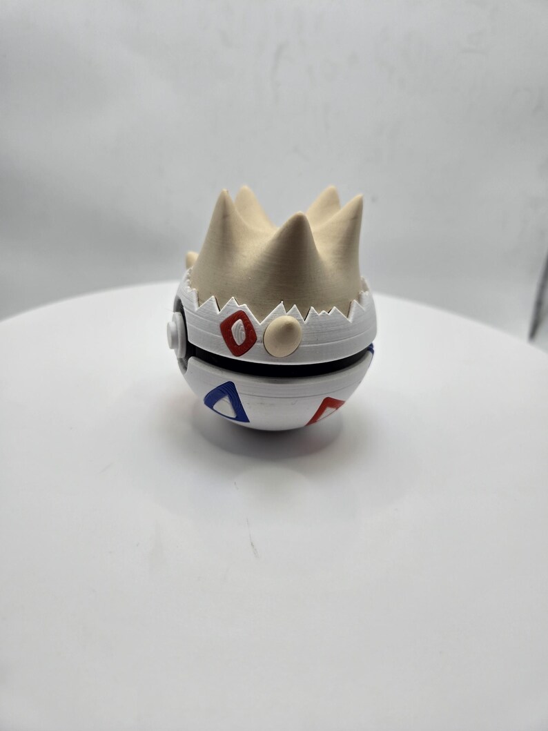 Fan-inspired Pokemon Monster Ball - Togepi - N3D - Etsy Canada