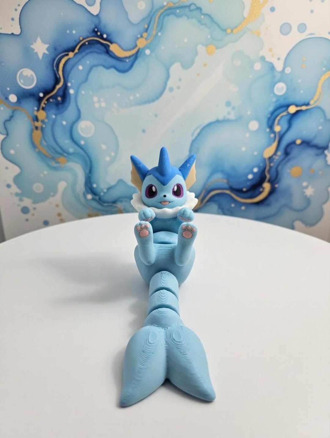 Fan-inspired Pokemon Flexi - Vaporeon - Etsy