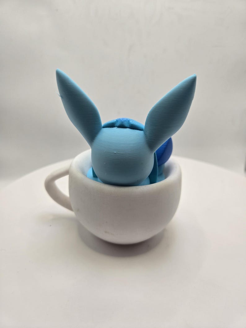 Fan-inspired Pokemon Cup - Glaceon - Etsy