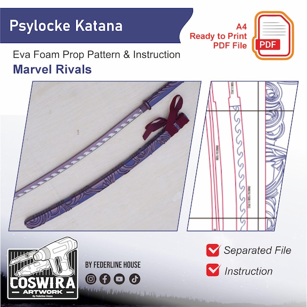 Psylocke Cosplay - Etsy