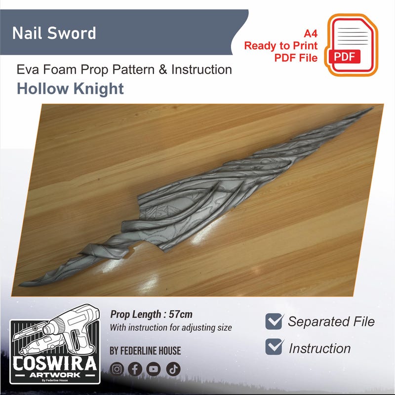 Hollow Knights Sword - Etsy