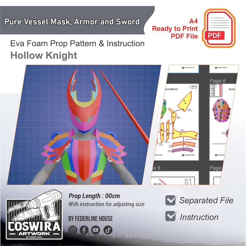 Pure Vessel Hollow Knight Mask - Etsy