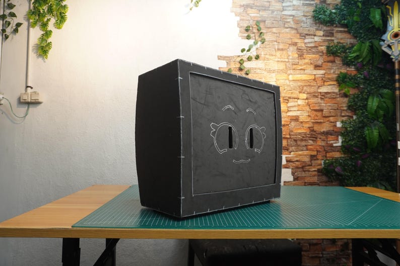TV Head Cosplay Prop Pattern Template – EVA Foam Pattern for Cosplay ...