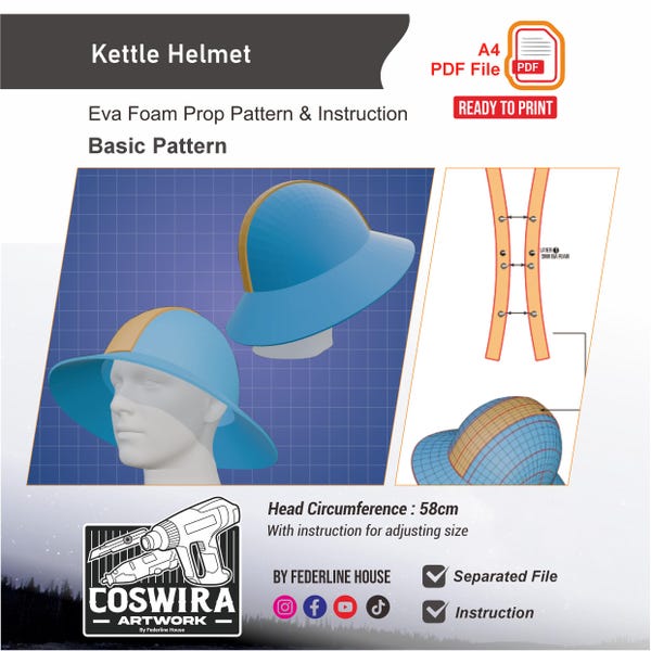 Kettle Hat Helmet - Etsy