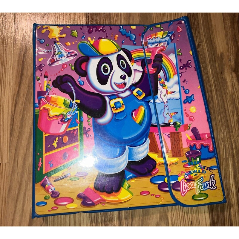 Lisa Frank Binder - Etsy